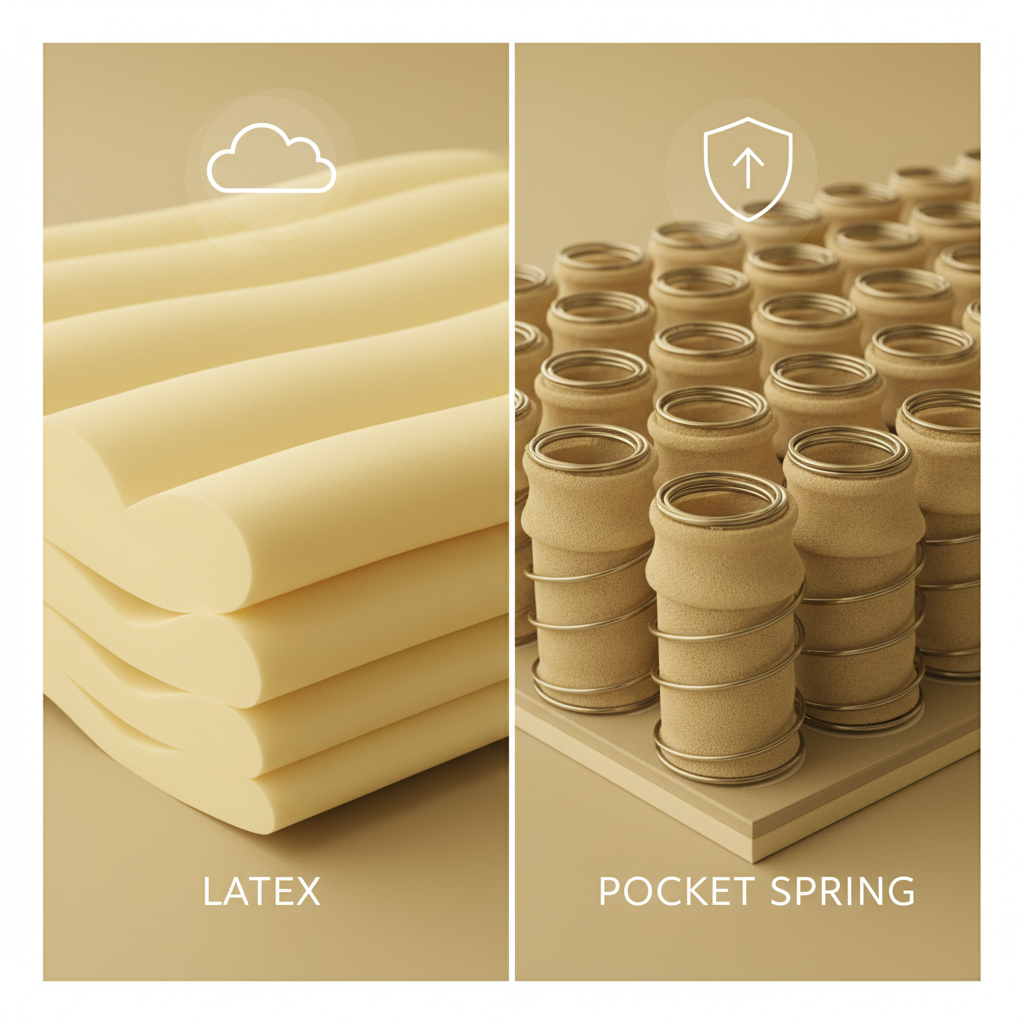 Latex vs Pocket Spring Mattress: Pros and Cons You Must Know - NapureFlex